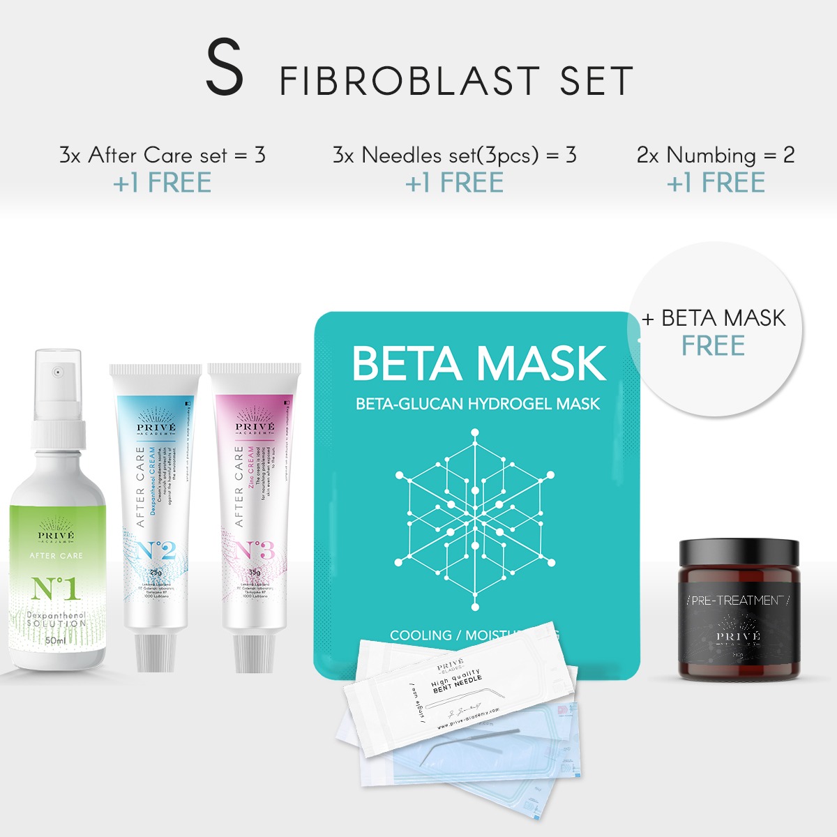 S Fibroblast Set - PRIVÉ Academy